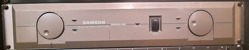 Samson Servo 150 Power Amp 2000s Silver | Reverb