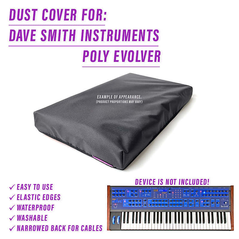 DUST COVER for DAVE SMITH INSTRUMENTS POLY EVOLVER | Reverb
