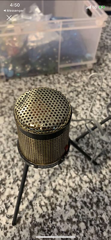 Telefunken D77 1959-1964 Gold/Black | Reverb