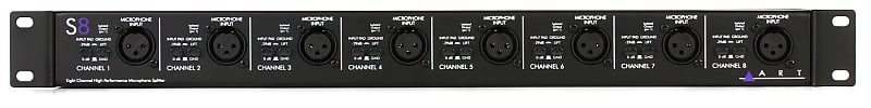 ART S8 8-channel Microphone Splitter (5-pack) Bundle | Reverb