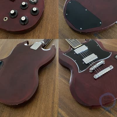 Greco SG, Cherry Red, 1973, Vintage Guitar, Original Hard Greco SG, Cherry Red, 1973, Vintage Guitar, Original Hard
