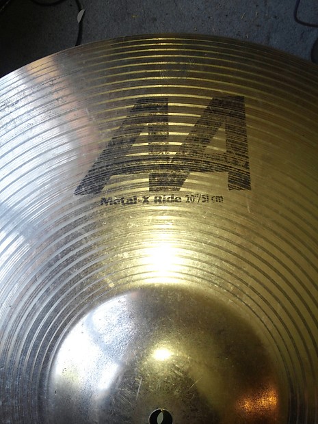 Sabian Metal X Ride 20" Sabian Na Natural | Reverb UK