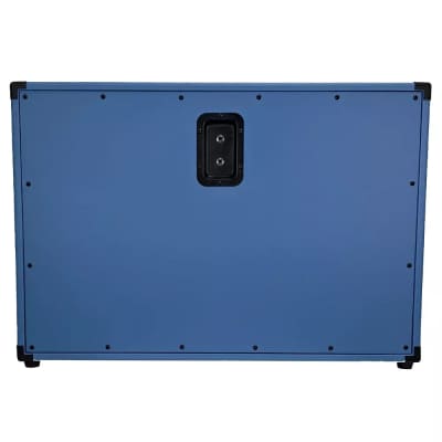 Contemporary 2x12" Empty Guitar Speaker Cabinet - Blue Tolex | Reverb