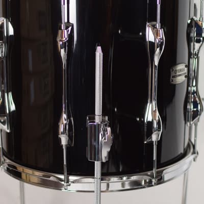 Yamaha Recording Custom Drum Kit Solid Black DEMO | Reverb