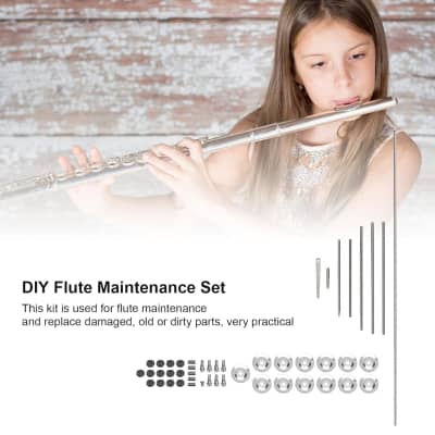 Flute Repair Kit, Flute Rollers + Washers + Screws + Reed, | Reverb