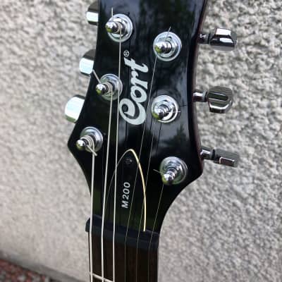 2006 Cort M200 Double Cutaway Electric Guitar - Metallic Red | Reverb