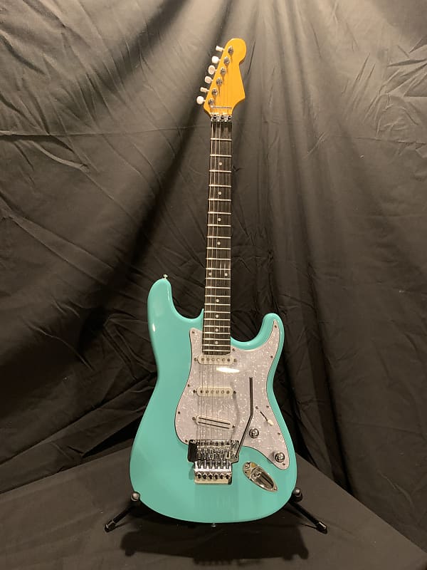Custom Made Super Strat 2020 Sea Foam Green | Reverb