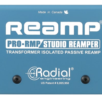 Radial ProRMP 1-channel Passive Re-Amping Device Bundle with | Reverb