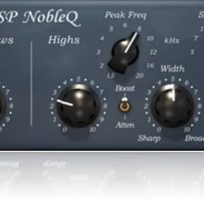 PSPAudioware PSP NobleQ Passive-Style EQ Plug-In for Mixing | Reverb