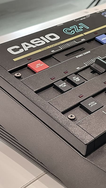 Casio CZ-1 61-Key Synthesizer 1986 - Black | Reverb