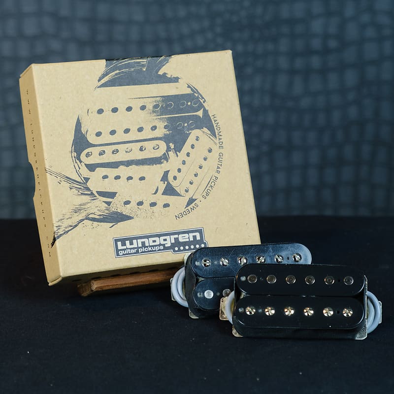 Lundgren Heaven 77 Pickup Set in Black | Reverb