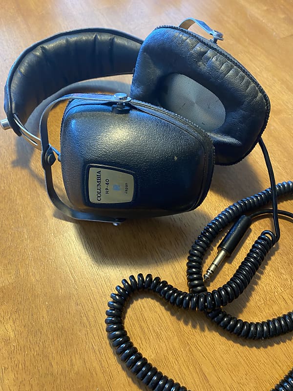 ***VINTAGE*** Columbia HP-40 1970s-1980s - Black | Reverb