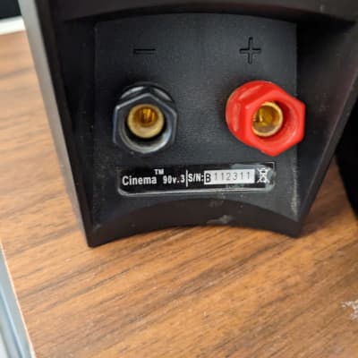 Paradigm Cinema 110 C V. 3 Center & 2 Main Speakers Monitor | Reverb