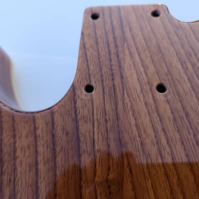 Fender Warmoth Telecaster Troublemaker Tele loaded body Bound | Reverb