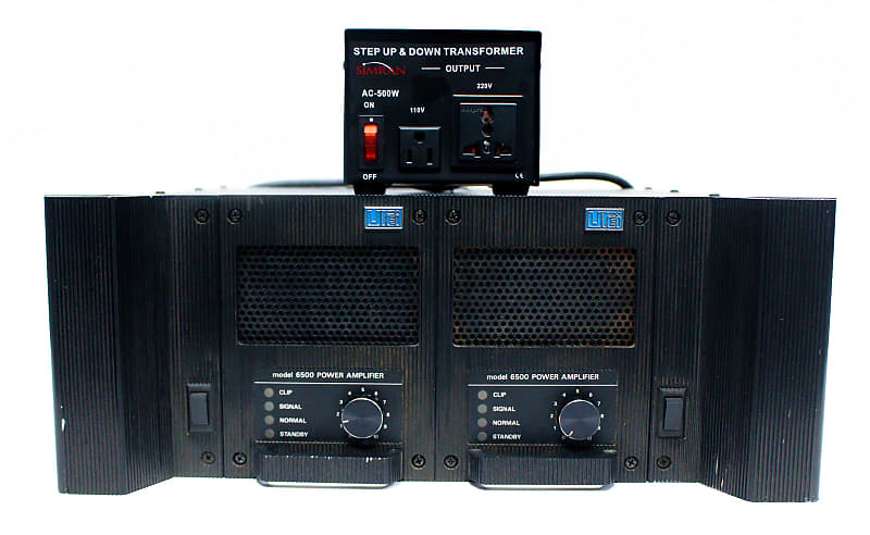 Urei Model 6500 2 Channel Power Amplifier with Simran | Reverb UK