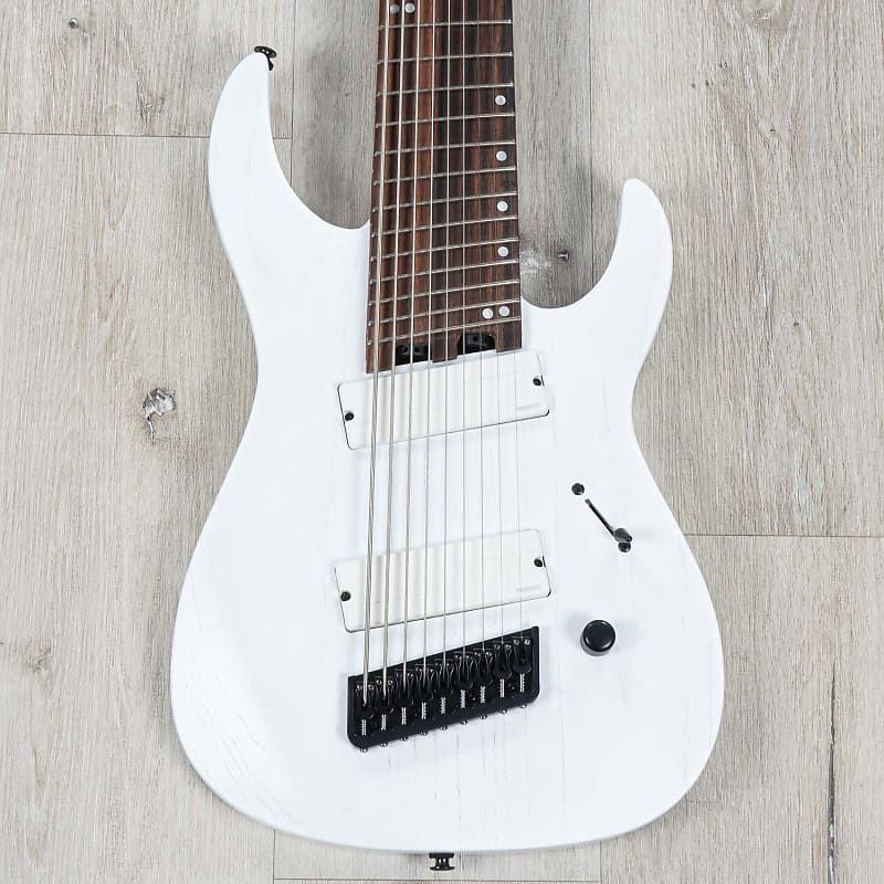 Legator Ninja N9 Multi-Scale 9-String Guitar, Ebony | Reverb