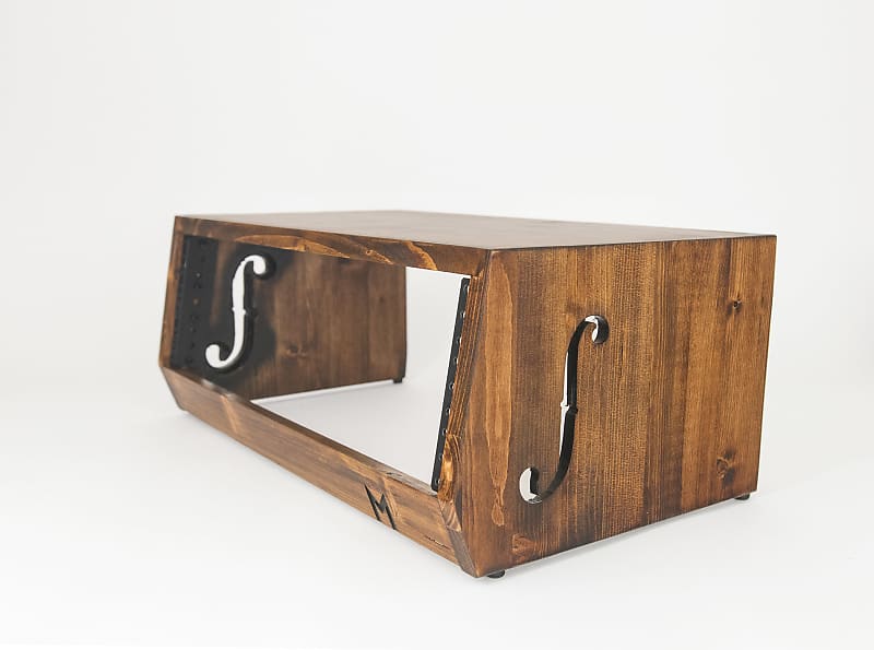 3U audio rack - Munstre ƒ-series ventilated angled - 2u 4u 6u | Reverb