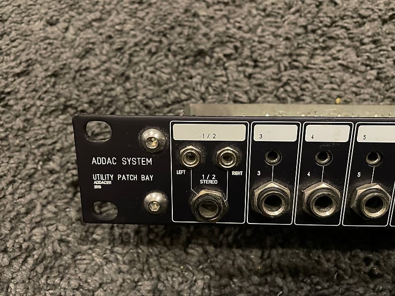 ADDAC Utility Eurorack Patchbay | Reverb