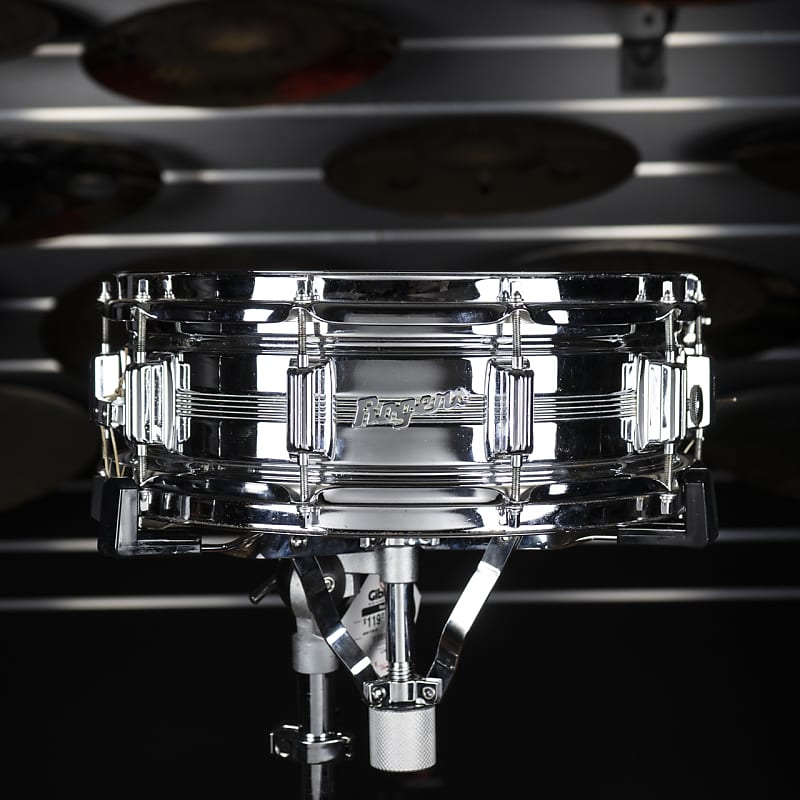 Vintage 1960s Rogers 5x14" Dynasonic COB Snare Drum | Reverb