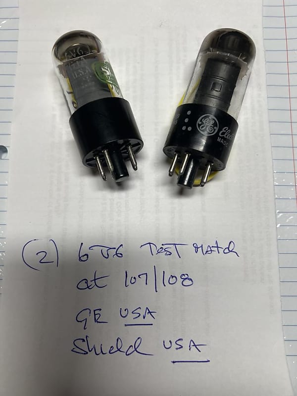 6V6GT ; Set of 2 tubes | Reverb