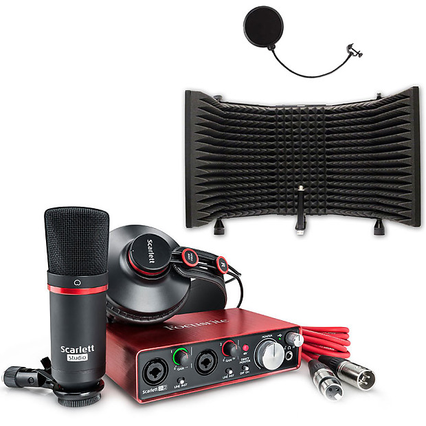 Focusrite Scarlett Studio 2i2 USB Recording Interface (3rd | Reverb