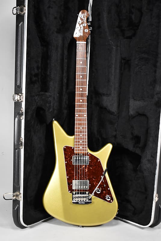 2011 Ernie Ball Music Man Albert Lee HH Chartreuse Electric | Reverb