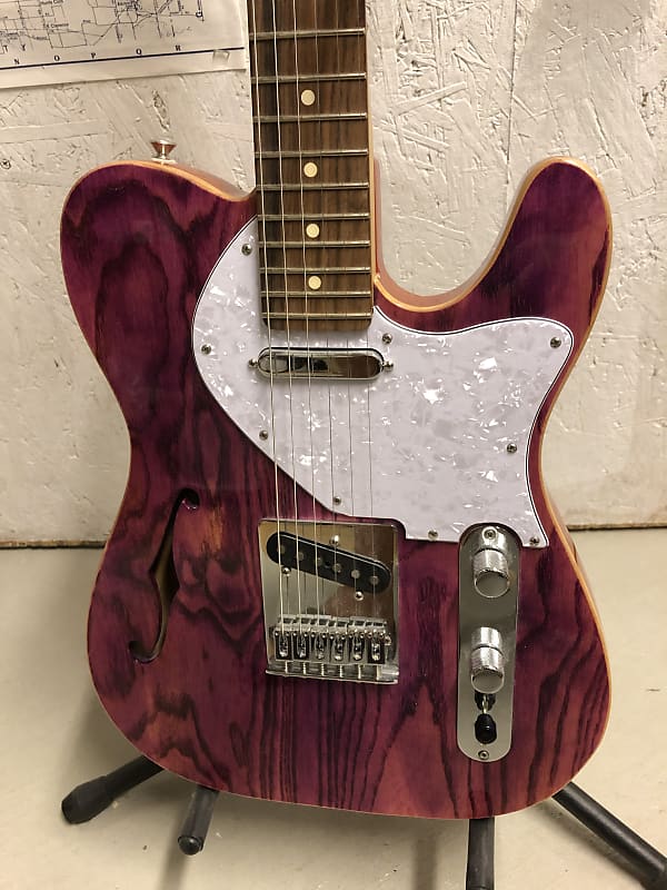 Fender Telecaster 2017 See Through Purple | Reverb