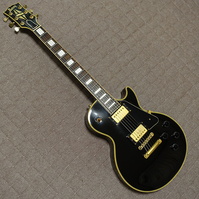 80s Burny RLC-60 Ebony LP Custom Made in Japan | Reverb Australia