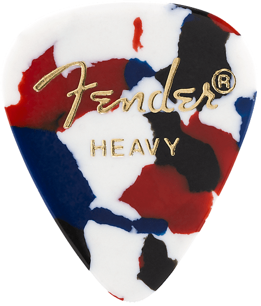Fender 351 Shape Premium Celluloid Heavy Picks | Reverb Australia