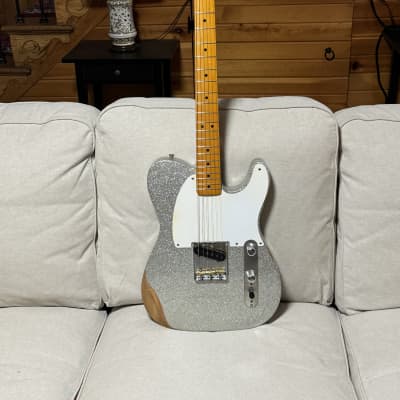 Fender Telecaster - Silver Sparkle | Reverb