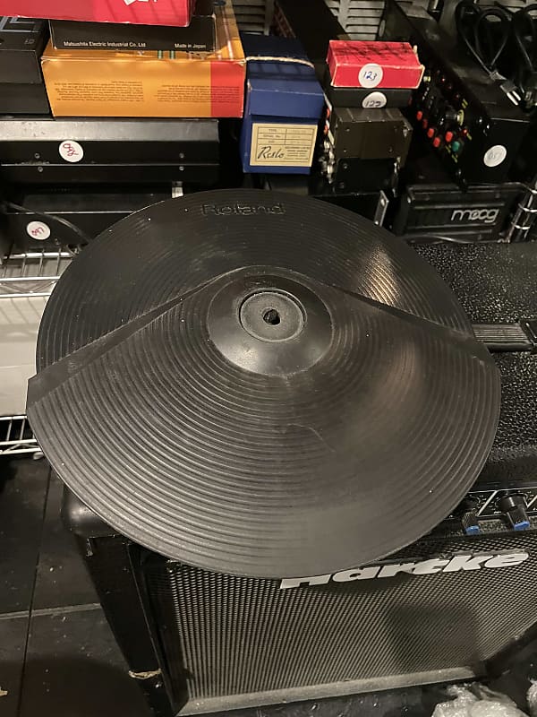 Roland CY-8 V-Cymbal 12" Dual-Trigger Pad 2010s - Black | Reverb