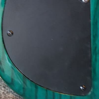 Samick Artist Series 5 String 1990s - Emerald Green w Black | Reverb