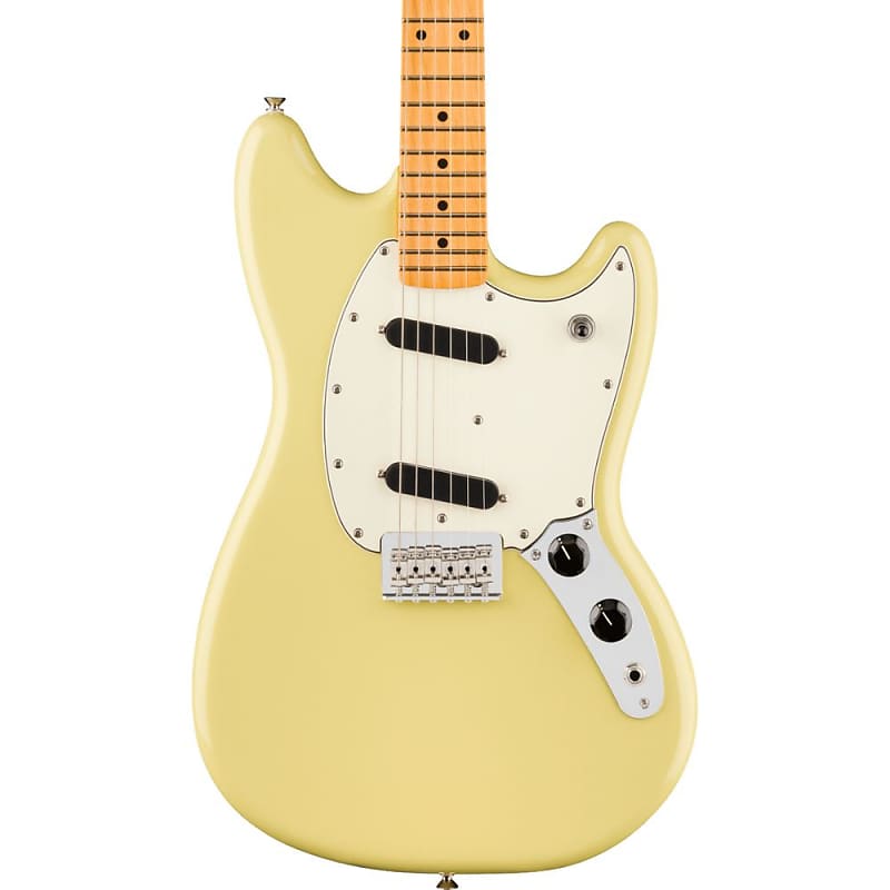 Fender Player II Mustang Maple - Hialeah Yellow | Reverb