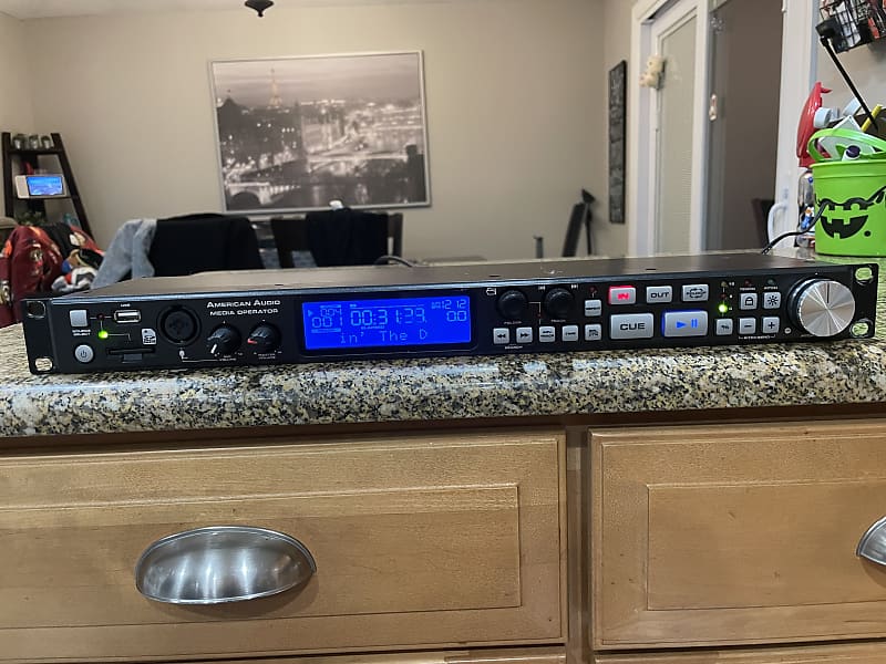 American Audio Media Operator Gen 1 USB SD Mic Input 1U | Reverb