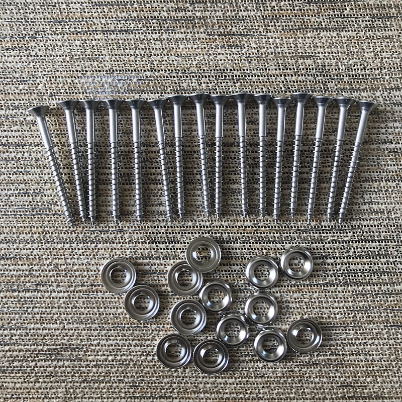 16x Marshall JMP 4x12 era back panel screws and screw cups | Reverb