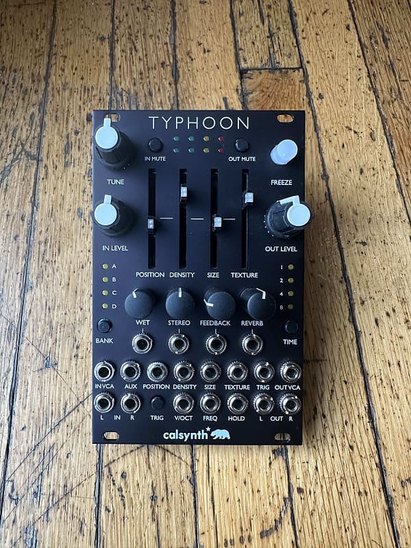 CalSynth Typhoon (Expanded Mutable Instruments Clouds)- Black | Reverb