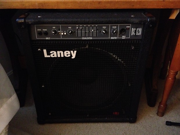 Laney BC 120 1994 Black bass amp | Reverb