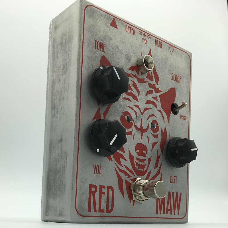 Green Bear Pedals Red Maw Distortion 2021 | Reverb UK