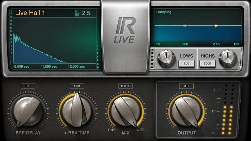 Waves IR-Live Convolution Reverb (Download) Bring the Realism | Reverb