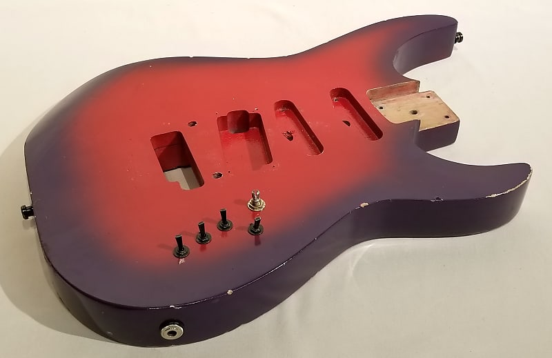 Kramer Pacer Guitar Body Luthier Project 1985 Refinished | Reverb