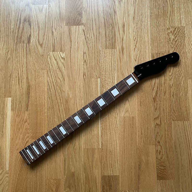 Telecaster Rosewood B-Stock 22-Fret Block Inlay Guitar Neck! | Reverb