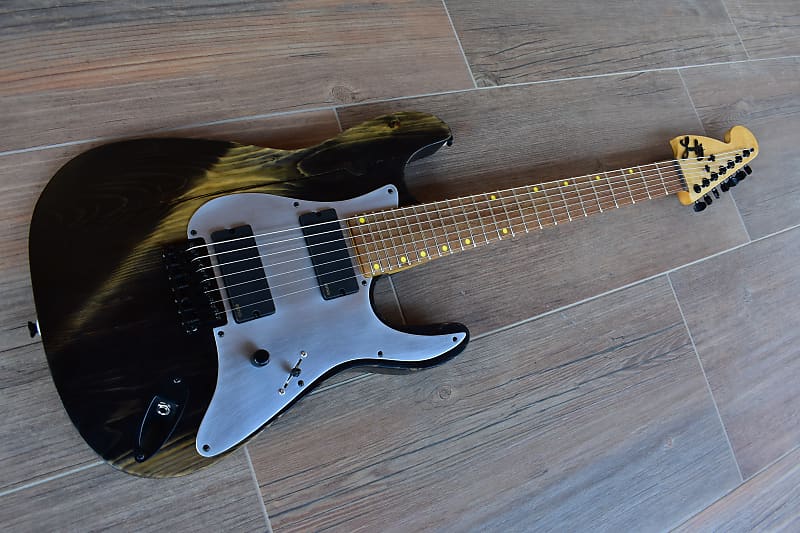 7-String / Fender Style / Stratocaster / Road Worn | Reverb España