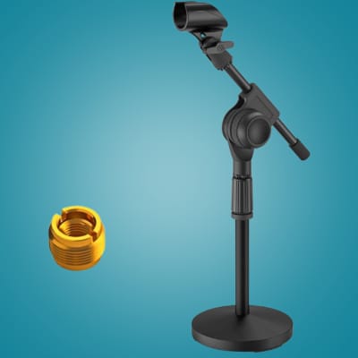 3 In 1 Multi-Function Desktop Microphone Stand, Adjustable | Reverb