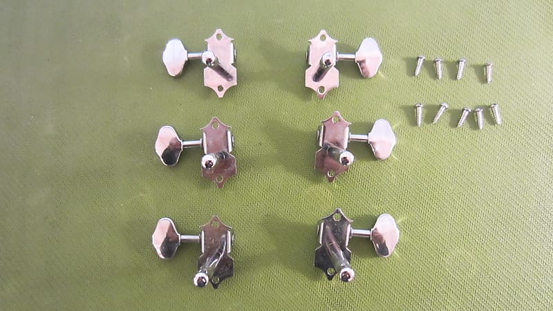 Martin vintage Style Tuning Machines - Chrome | Reverb