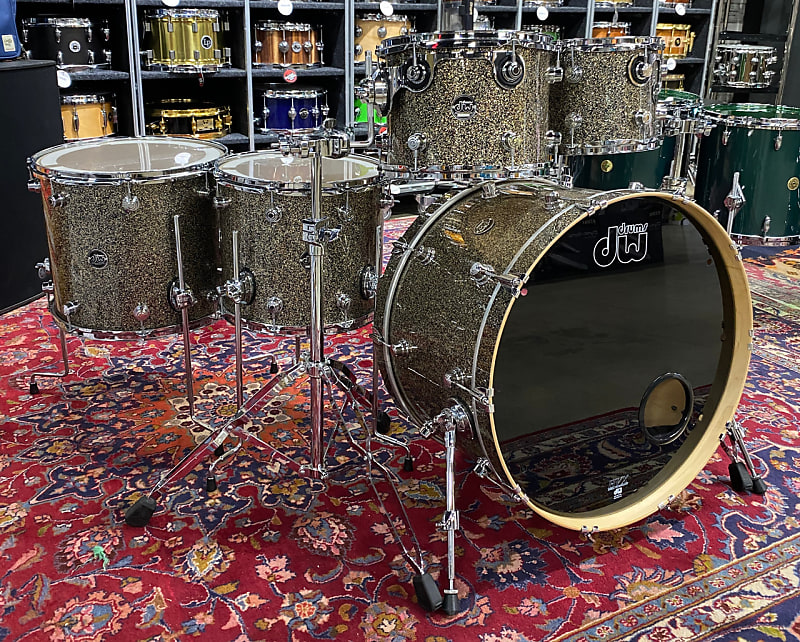 Used DW Performance Series 5pc Kit - Gold Nebula | Reverb