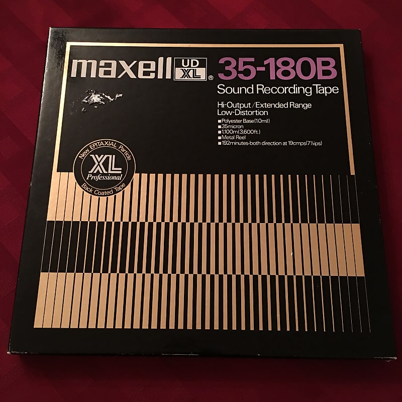 Maxell 35-180B sound recording tape | Reverb