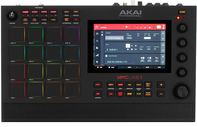 Akai Professional MPC Live II Standalone Sampler and | Reverb