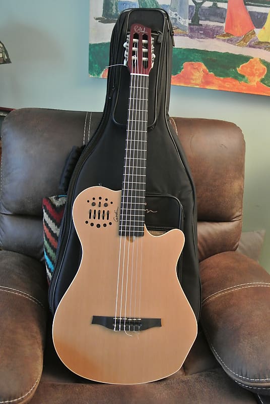 Godin ACS Grand Concert nylon guitar with 13-pin Roland | Reverb