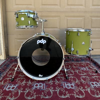 Pdp Concept maple 3 piece Rock drum set / shell pack Satin | Reverb