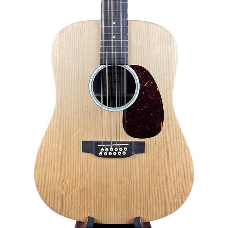 Martin X Series Dreadnought 12 String in Natural Pre-owned | Reverb